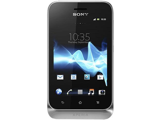 Sony Xperia tipo dual ST21a2 Unlocked Dual SIM Cell Phone 3.2" Silver ...