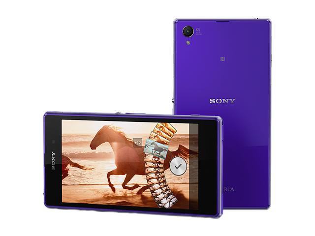 Sony Xperia Z1 C6906 Unlocked Cell Phone 5" Purple 16 GB, 2 GB RAM ...