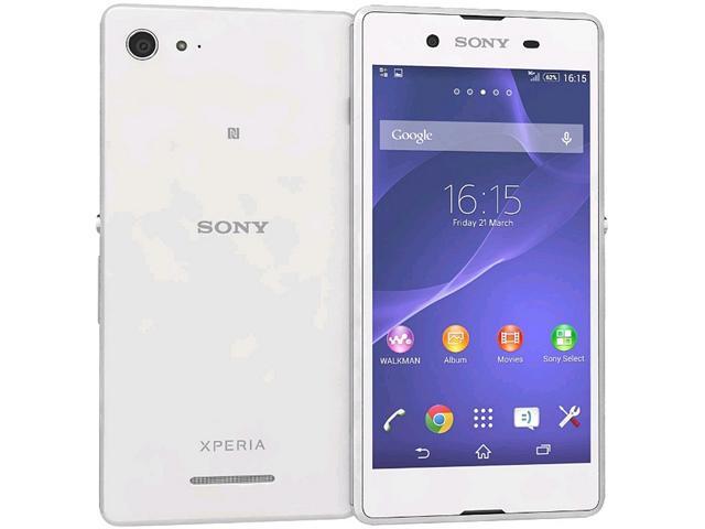 Sony Xperia E3 LTE D2206 Unlocked Cell Phone 4.5" White - Newegg.com
