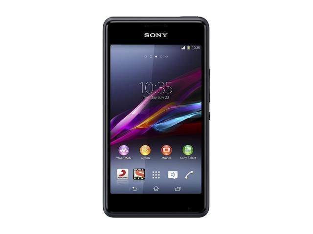 Sony XPERIA E1 D2004 3G Unlocked Cell Phone 4.0" Black 4GB 512MB RAM ...