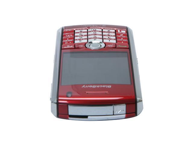 BlackBerry Pearl 8100 Pearl Red Unlocked GSM Cell Phone w/ BlackBerry ...