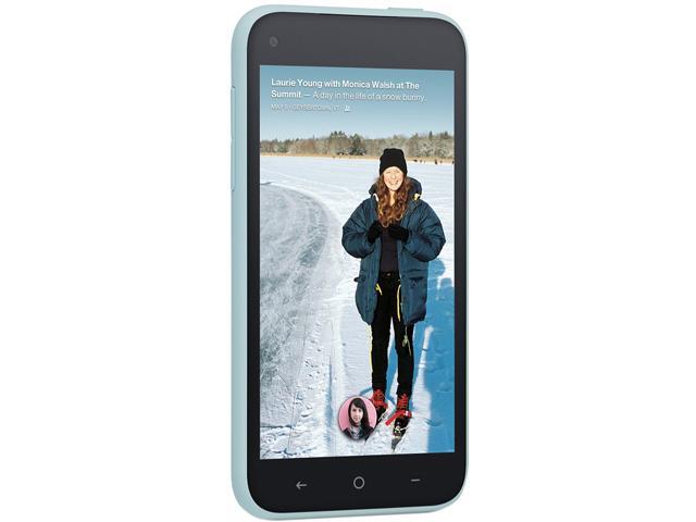 HTC First 16GB Unlocked GSM Android Cell Phone 4.3" Myst Blue 16GB ...