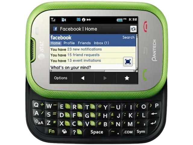 Refurbished: PANTECH Pursuit P9020 Unlocked GSM Slider Cell Phone 2.8 ...