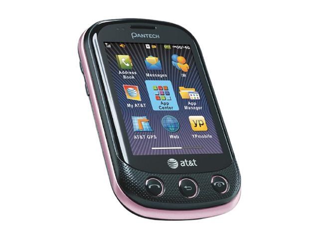 PANTECH Pursuit 2 P6010 Unlocked GSM Slider Cell Phone 2.8" Pink/Black ...