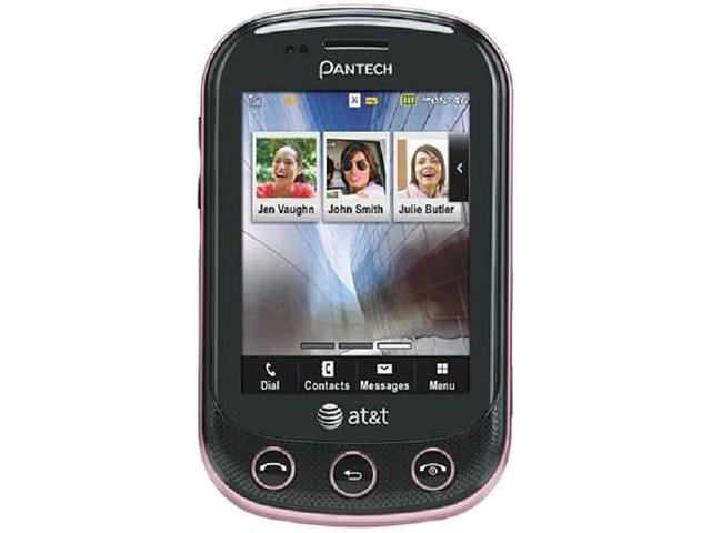 PANTECH Pursuit 2 P6010 Unlocked GSM Slider Cell Phone 2.8" Pink/Black ...