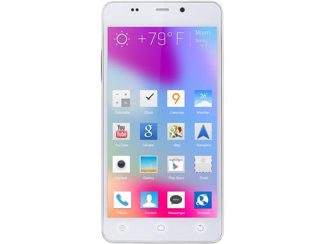 Blu Life Pure Mini L220a 3G Unlocked GSM Android Cell Phone 4.5" White ...