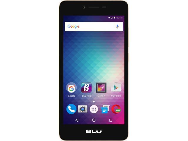 BLU Studio G2 S010Q Unlocked GSM Quad-Core Android Phone - Gold ...