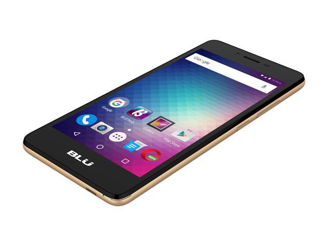 BLU Studio G2 S010Q Unlocked GSM Quad-Core Android Phone - Gold ...