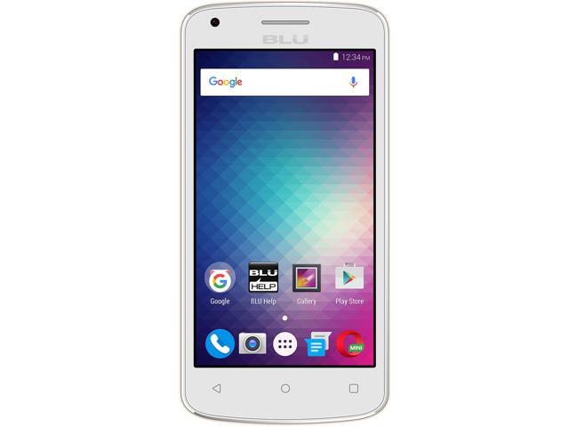 Blu Neo X Mini N150U 3G Unlocked GSM Quad-Core Android Phone 4.5" White ...