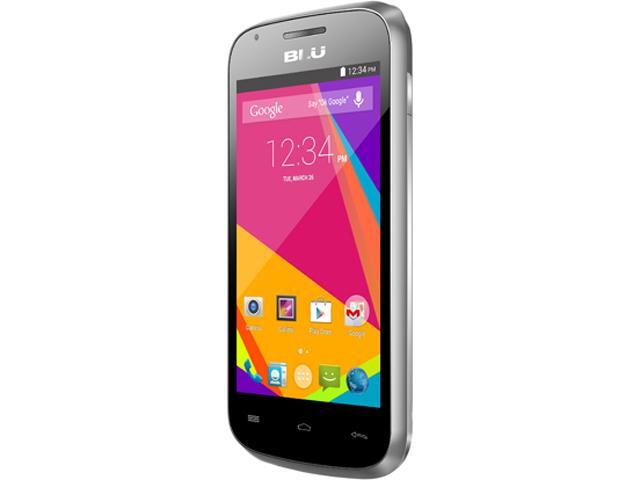Blu Dash JR 4.0 K D143K 2G Unlocked GSM Dual-SIM Android Cell Phone 4.0 ...