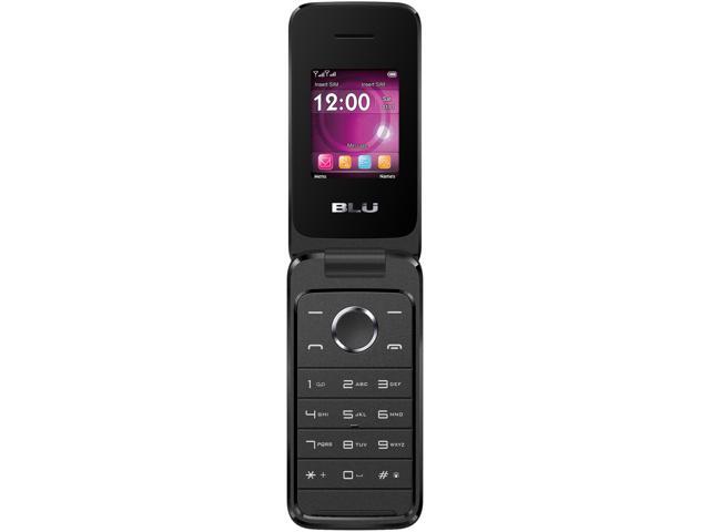 Blu Diva Flex T370X 2G Unlocked GSM Dual-SIM Flip Phone 2.4" Gold 32MB ...