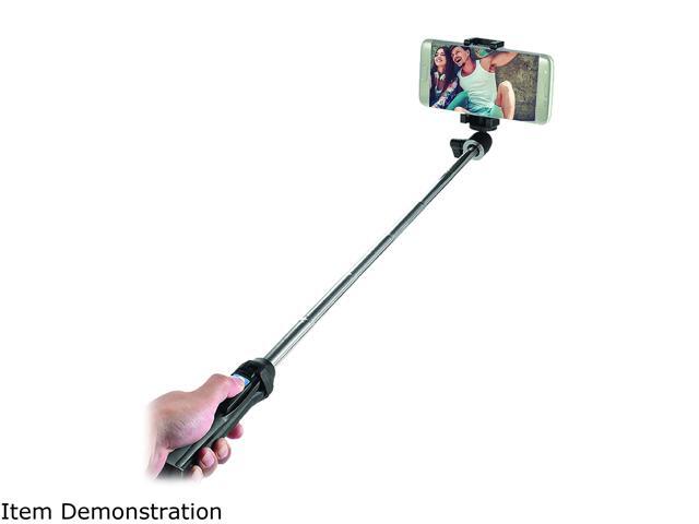 Bower Black Multipod 6-in-1 Tripod Selfie Stick with Remote Shutter for ...
