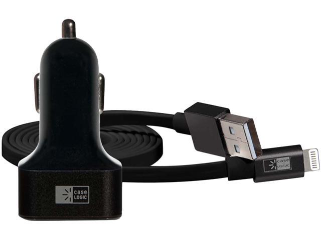 case LOGIC CL-LP-V4-003-BK Black 4.1 Amp Lightning Car Charger - Newegg.com