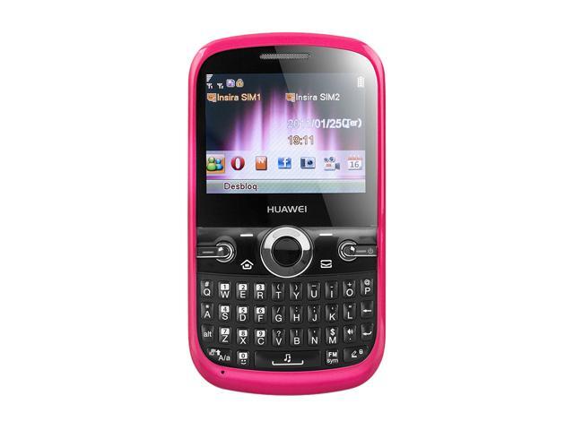 Huawei G6620 Unlocked GSM Dual SIM Cell Phone 2.4" Pink - Newegg.com