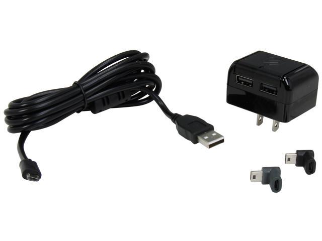 Open Box: SCOSCHE GPSPWRR Black Dual 1A USB GPS Home Charger (includes ...