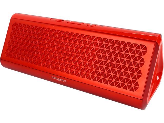 Refurbished: Creative 51MF8165AA005 Red Airwave HD Portable Bluetooth ...
