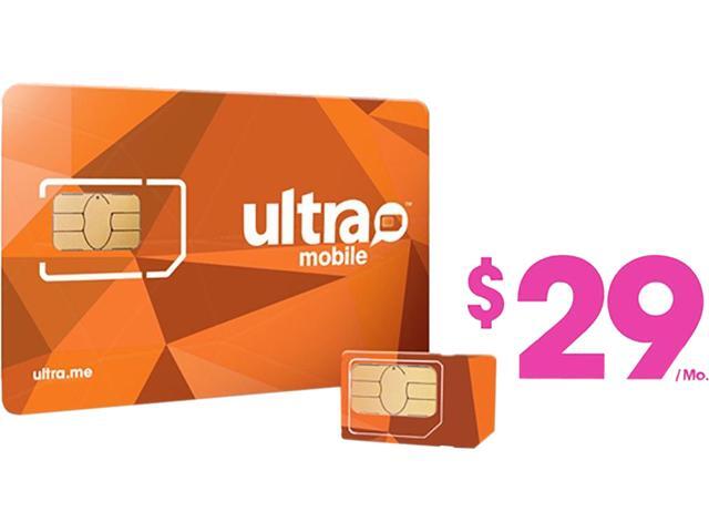 Ultra Mobile UM TP ORANGE $29 (6 MONTH) Triple Punch Orange Mini ...