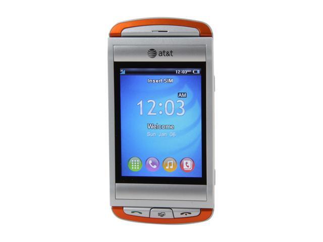 AT&T Quickfire GTX75 Unlocked GSM Smart Phone with Full QWERTY Keyboard ...