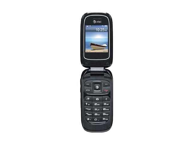 ZTE Z221 Unlocked GSM Flip Cell Phone 2.0" Black About 20 MB for user ...