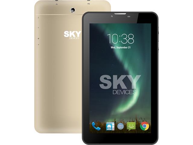 Sky Devices SKY 7.0W 3G Android Unlocked Cell Phone 7" Gold 512MB RAM ...