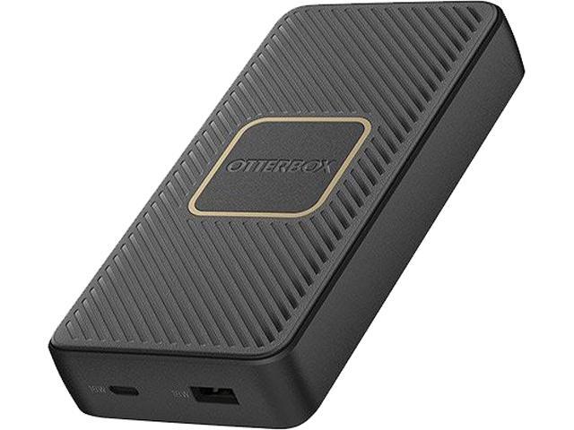 OtterBox Black 15000 mAh Fast Charge Qi Wireless Power Bank USB-A & C ...
