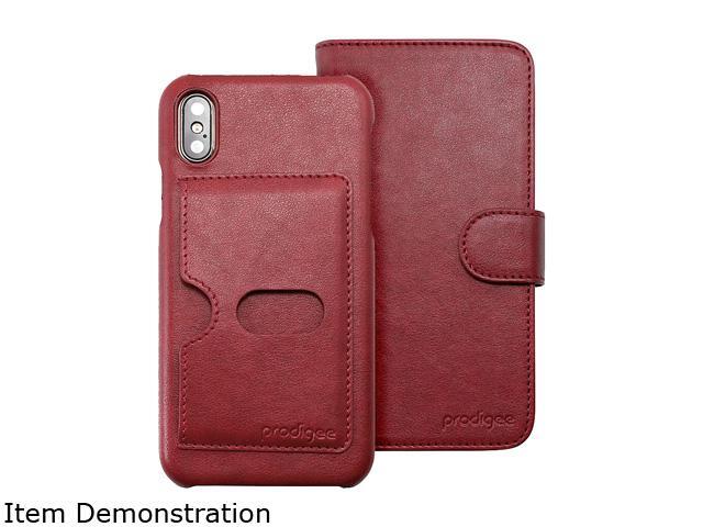 Prodigee Wallagee Red Case for Apple iPhone X iPHX-WAL-RED - Newegg.com