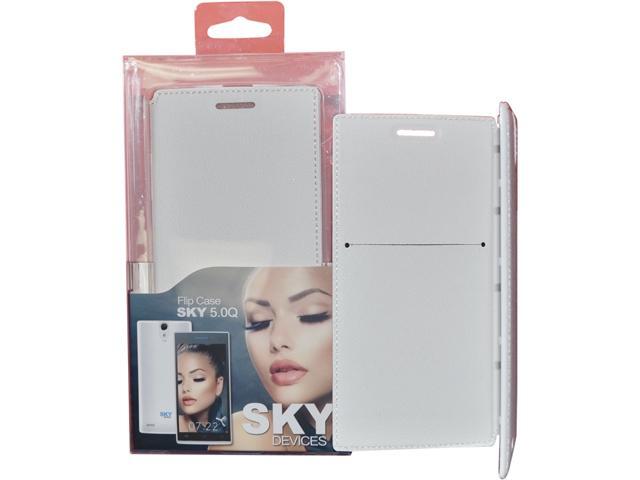 Sky Devices White SKY Devices SKY 5.0Q Flip Case SKY 5.0Q Flip Case ...