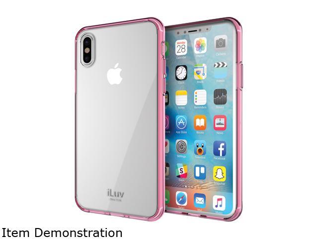iLuv Vyneer Pink Transparent Case for iPhone X AIXVYNEPN - Newegg.com