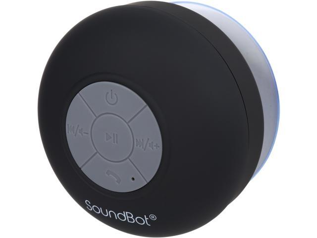 SoundBot SB510- BLK Grey/Black B510 HD Water Resistant Bluetooth 3.0 ...