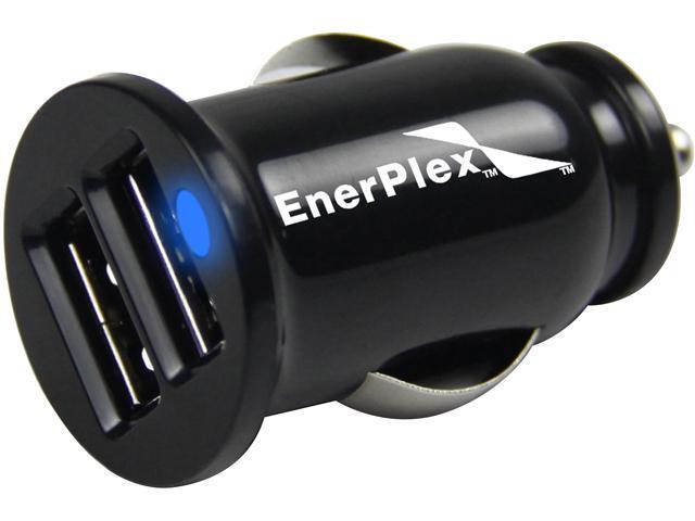 EnerPlex AC-CAR-BK Black Dual USB Car Charger - Newegg.com