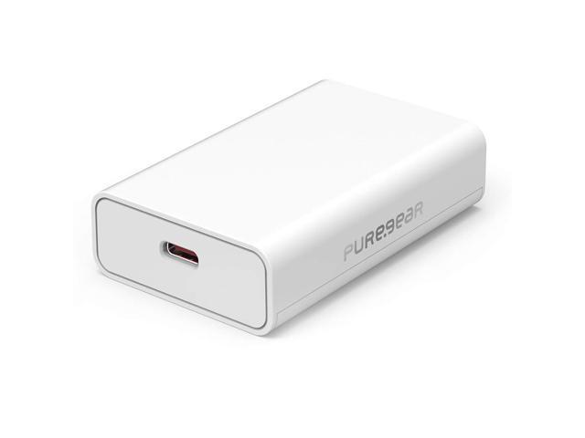 PureGear LightSpeed - 45W Single USB-C PD Wall Charger, White | 63499PG ...