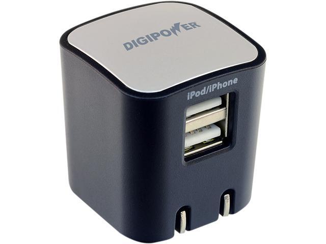 DigiPower SP-AC2 2.1A Dual USB Wall Charger - Newegg.com