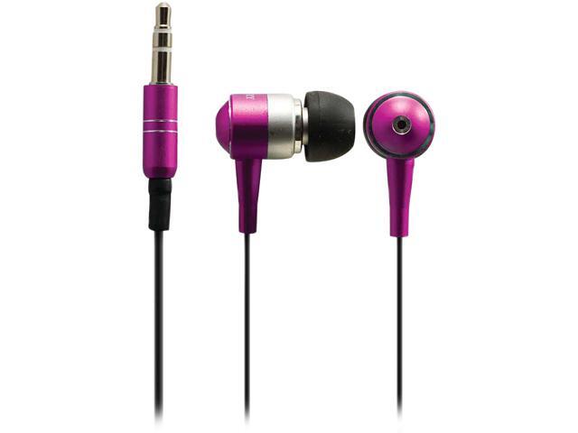 Sentry Pink 3.5mm Metalix In-Earbuds with Case HO483 - Newegg.com