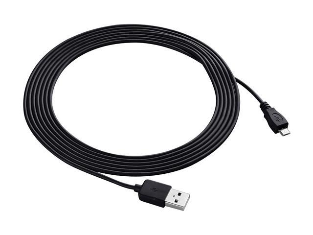 Insten 1667978 Black 1 x 10ft Micro USB 2-in-1 Cable - Newegg.com