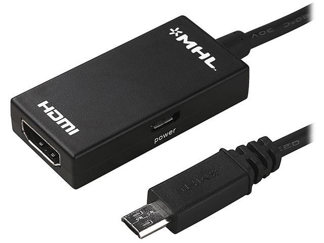 Insten 1830380 Micro USB to HDMI MHL Adapter - Newegg.com
