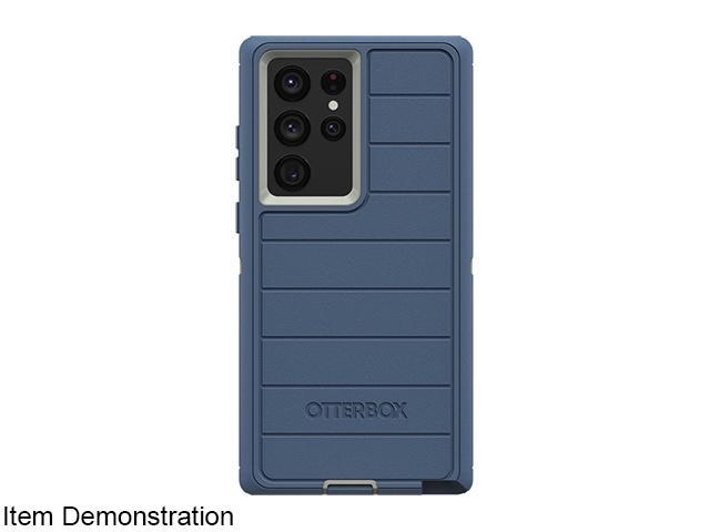 OtterBox Defender Series Pro Fort Blue (Blue) Galaxy S22 Ultra Case 77 ...