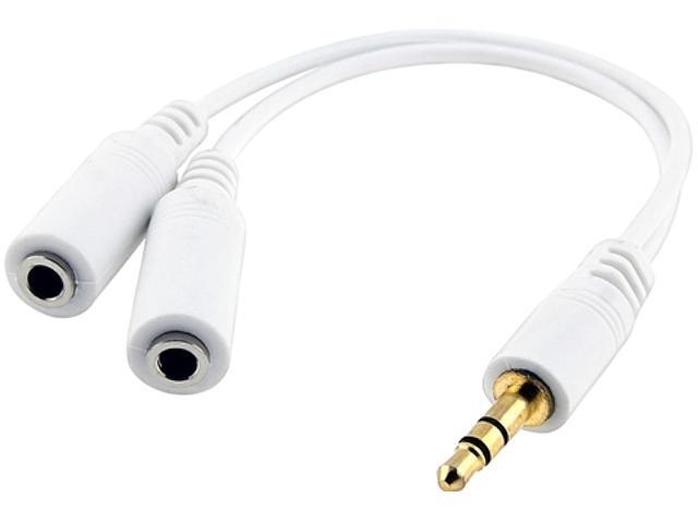 Insten White Wired Headset & Speakers - Newegg.com