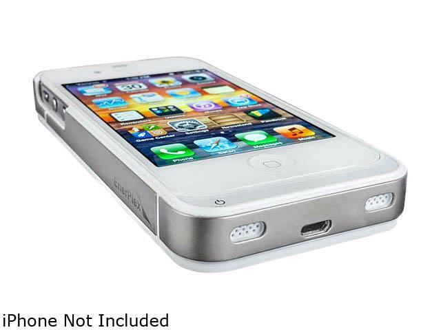 EnerPlex Surfr White 1400 mAh Solar and Battery Powered Phone Case for ...