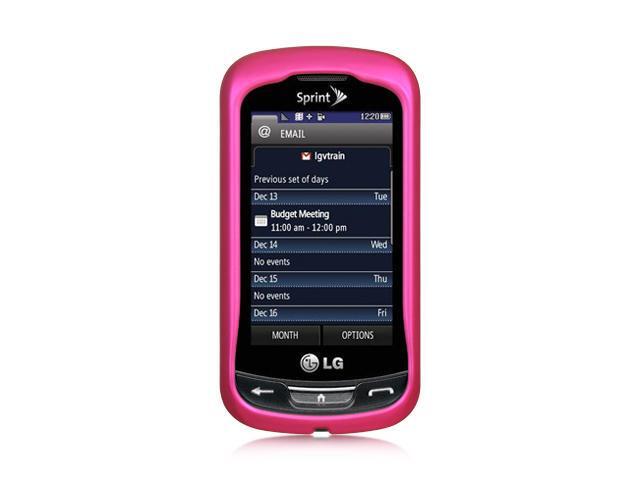 LG Rumor Reflex Hot Pink Crystal Rubberized Case - Newegg.com