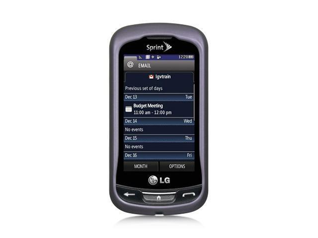 LG Rumor Reflex Purple Crystal Rubberized Case - Newegg.com