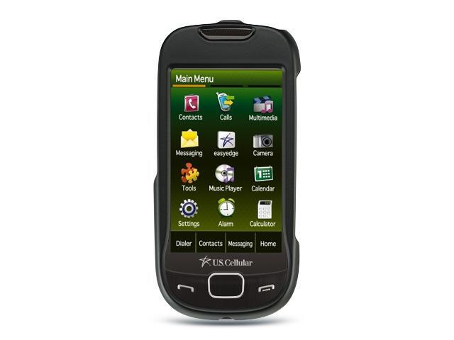 Samsung A850/Samsung Caliber R850 Black Crystal Rubberized Case ...