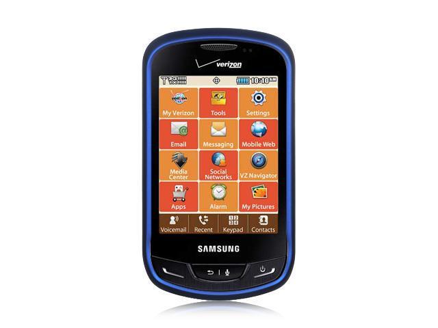 Samsung Brightside/Samsung U380 Blue Crystal Rubberized Case - Newegg.com
