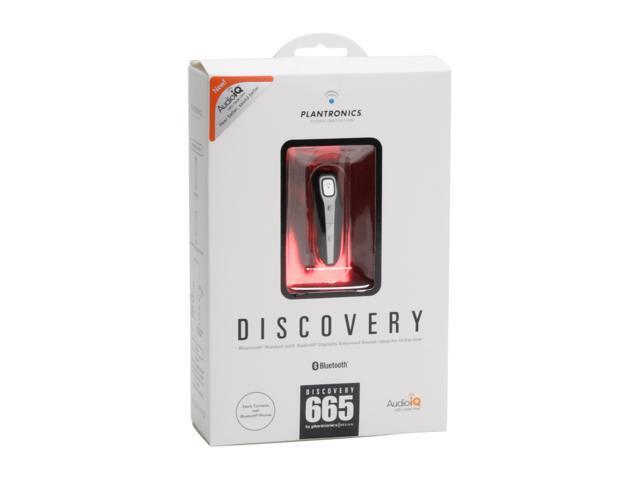 PLANTRONICS In-The-Ear Bluetooth Headset Silver (Discovery 665 ...