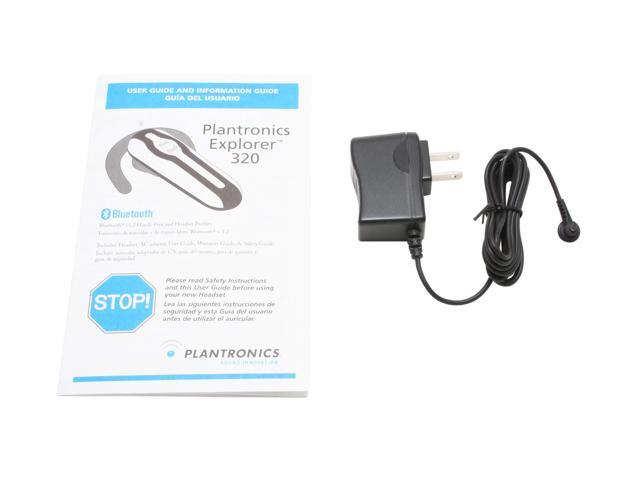 PLANTRONICS Explorer 320 White Bluetooth Headset - Newegg.com