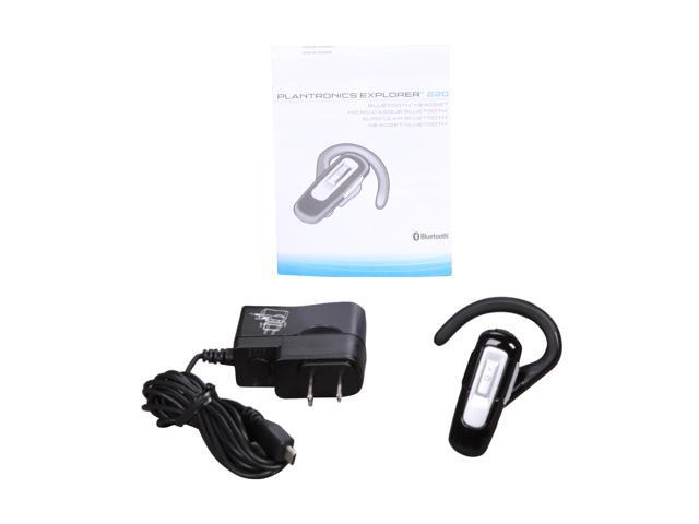 PLANTRONICS Over-The-Ear Bluetooth Headset Black Bulk (Explorer 220 ...