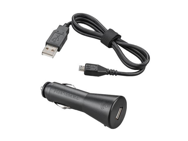 PLANTRONICS 81291-01 Vehicle Power Charger with Micro USB Connector (2 ...