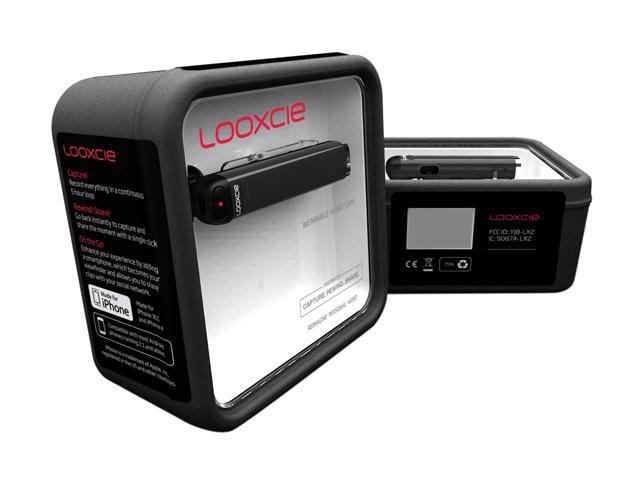 Looxcie LX2-0001-00 Wearable Bluetooth Headset + Camcorder System Black ...