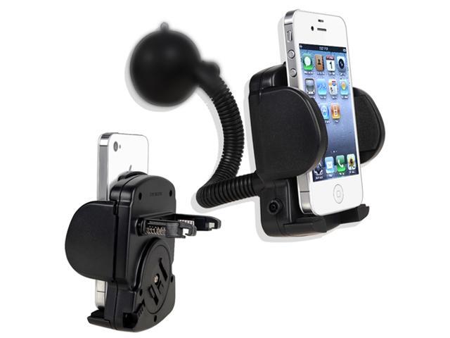 Insten Black Windshield Car Mount Holder compatible with the New Apple ...