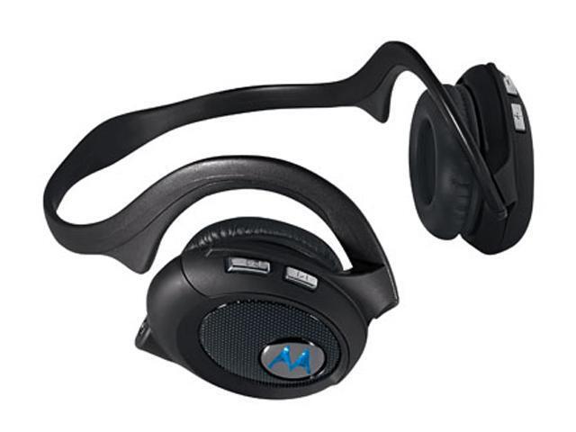 MOTOROLA HT820 Talk & Tunes Black Bluetooth Stereo Headphone - Newegg.com