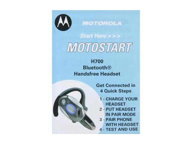 Motorola Over the Ear Bluetooth Headset Black Bulk (H700) - Newegg.ca